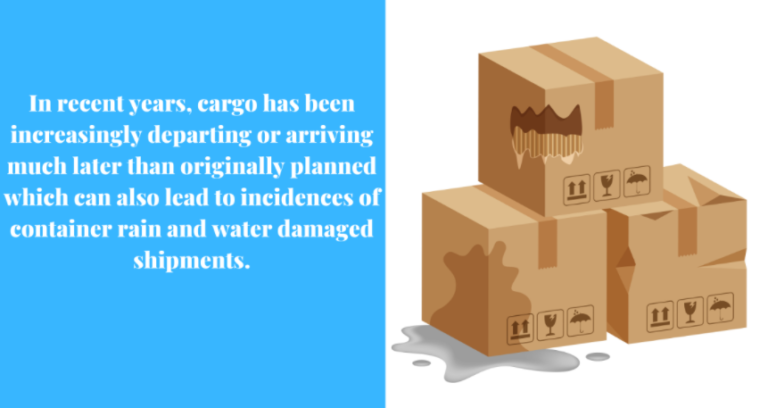 Water Damage & Container Rain on Imported Goods | QCI Inc.